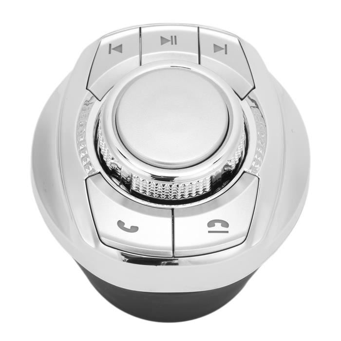 Akozon Bouton de commande au volant sans fil Forme de tasse 8 fonctions ...