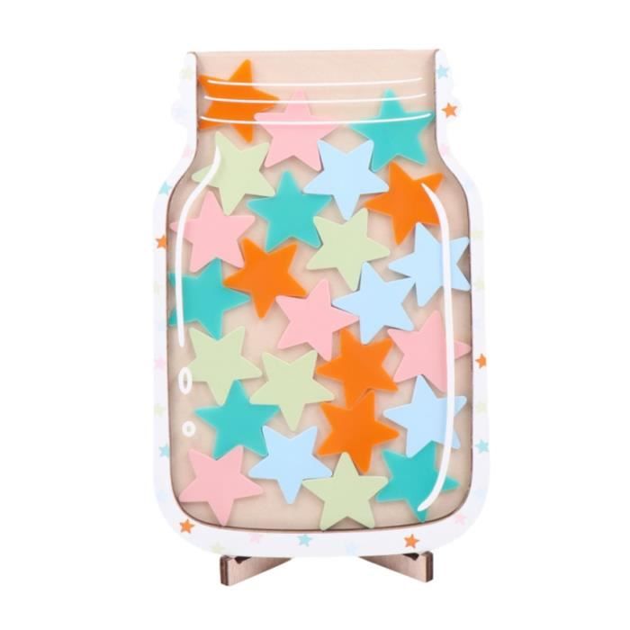 Pot de récompense avec étoiles Récompense Étoile Responsabilité ...