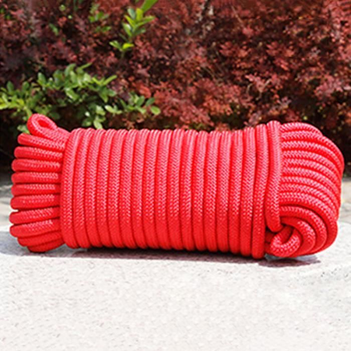 Fil à linge - étendoir,Corde à illant Rétractable Antidérapante en Nylon,2-3-4-6mm x 10m,pour l ...