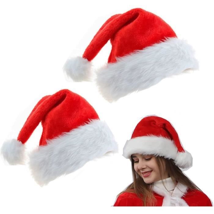 Chapeau de Noël - Non spécifié - Bonnet de Père Noël - Tissu en velours ...