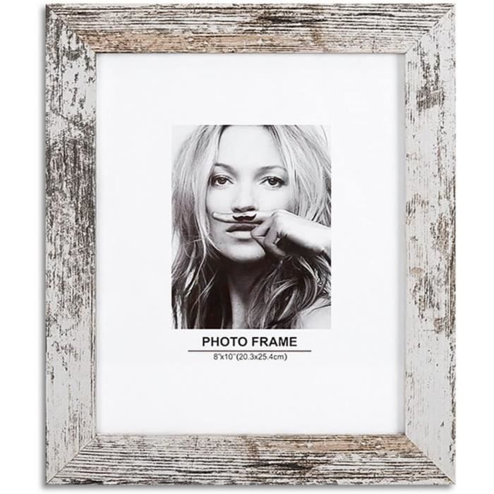 Cadre Photo Vintage En Bois - Rustique - Vertical - Pour Photo Au ...