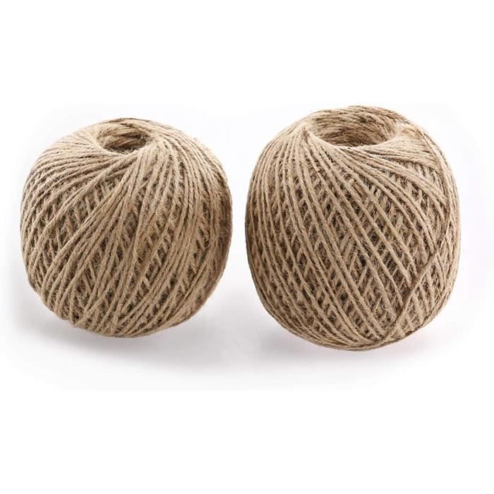 Exceart Ficelles De Jute De Sisal Ficelle Jute 2 Pcs Ficelle de Jute ...