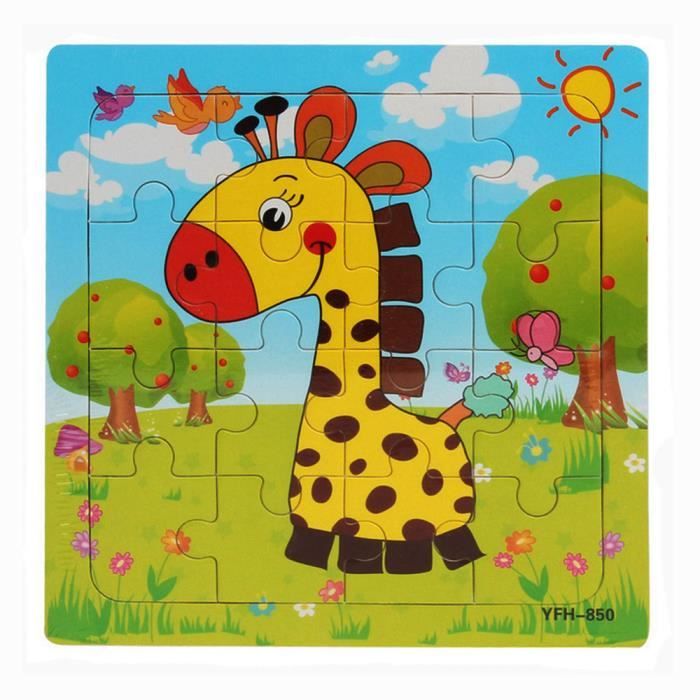 Puzzle en bois Developmental bébé formation enfants cadeau de Noël ...