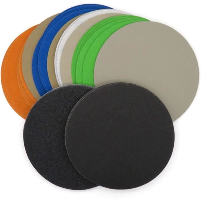Polissage, ponçage de papier de verre 10PCS 6 pouces 150mm Crochet ...