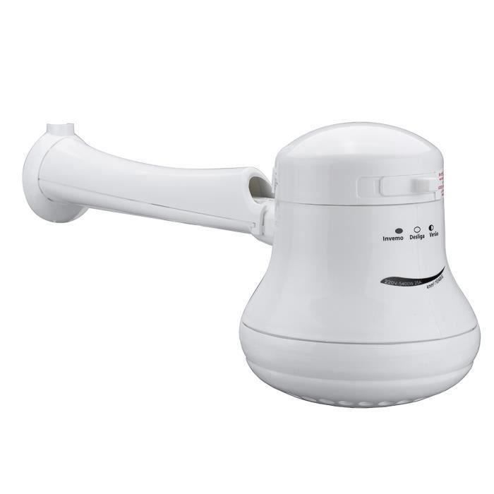Électrique Pommeau de Douche Chauffe-eau Instantané 3800W à 5400W 220V ...