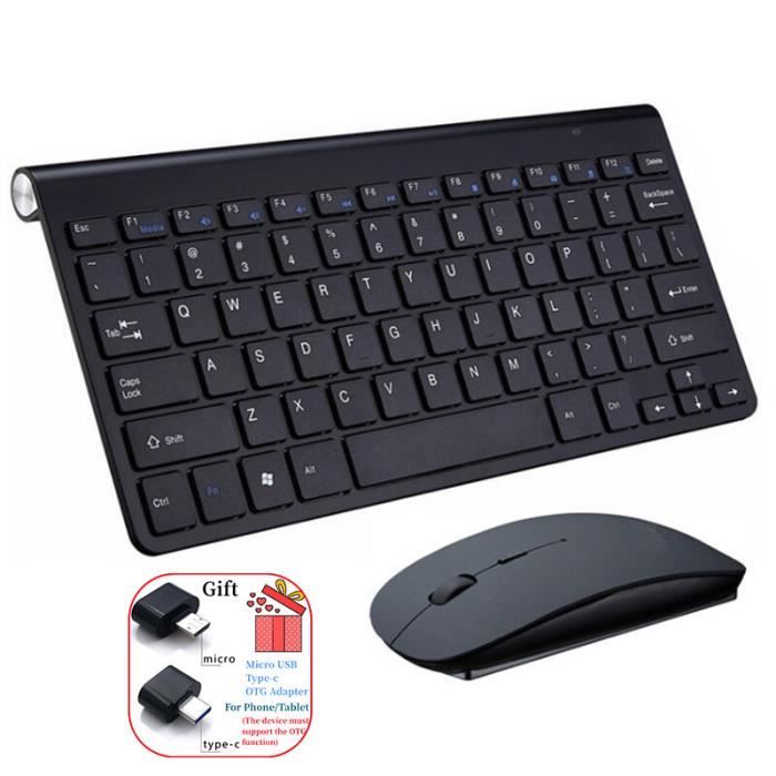 Clavier sans fil - Mini ensemble - Mac/Windows/Linux - Espagnol, Coréen ...