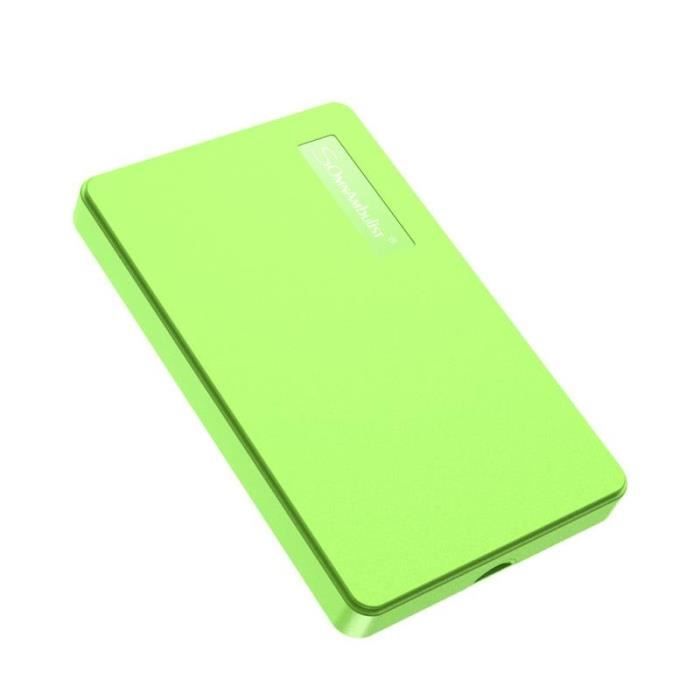 Disque dur externe HDD - AUTREMENT - YD15 - 120 Go - Vert - USB 3.0 ...
