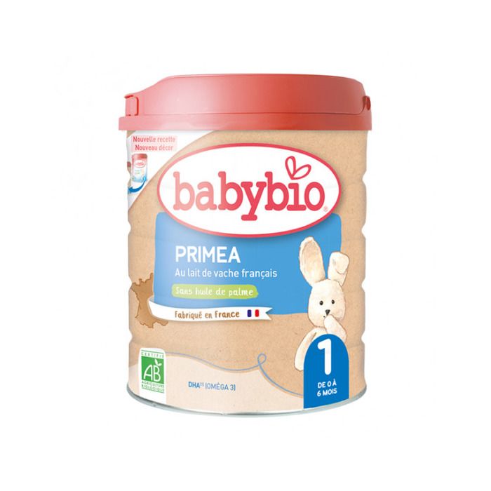 Babybio Lait Primea Lait de Vache 1er Âge Bio 800g - Achat / Vente lait ...