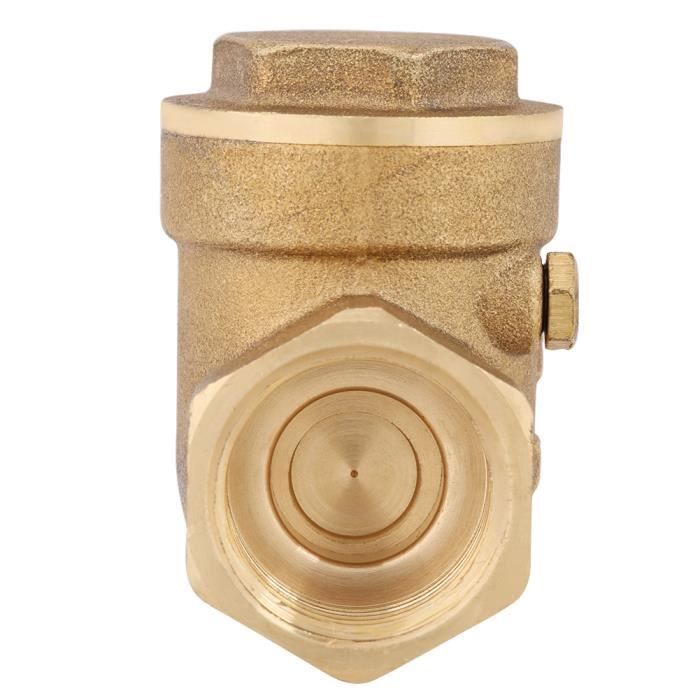 Cikonielf Clapet anti-retour DN15 Female Thread Brass Check Valve One ...
