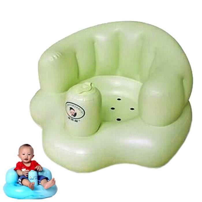 Siège de bain chaise de salle à manger bébé canapé gonflable poussette ...