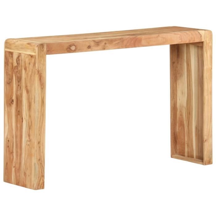 TABLE CONSOLE - CONSOLE EXTENSIBLE - Table console 120x30x76 cm Bois d ...