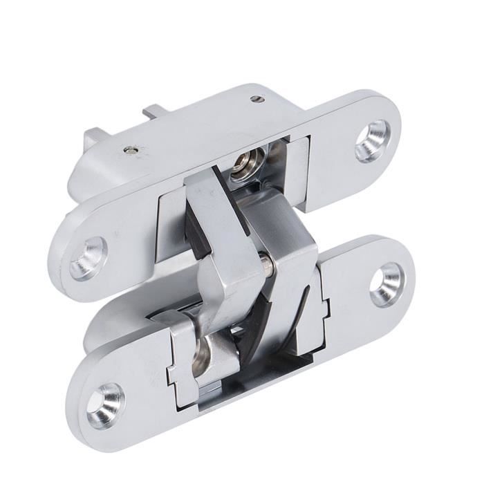 Charnière De Porte Dissimulée 180 Degrés Pivotante Réglable - Cdiscount ...