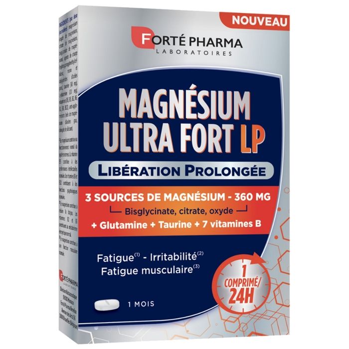 Forté Pharma Magnésium Ultra Fort Lp - 30 Comprimés - Cdiscount Santé ...