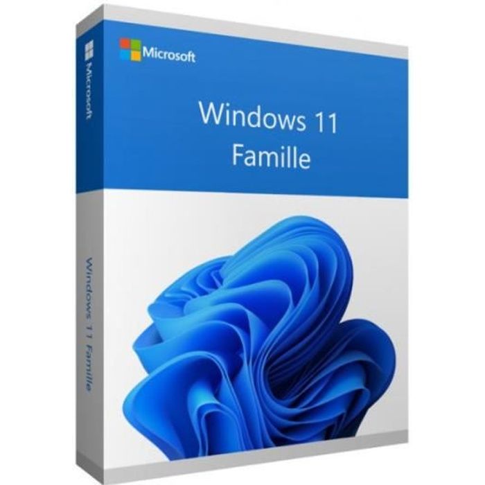 Windows 11 Famille (Home) 32/64 bit Clé d'activation Originale - Rapide ...