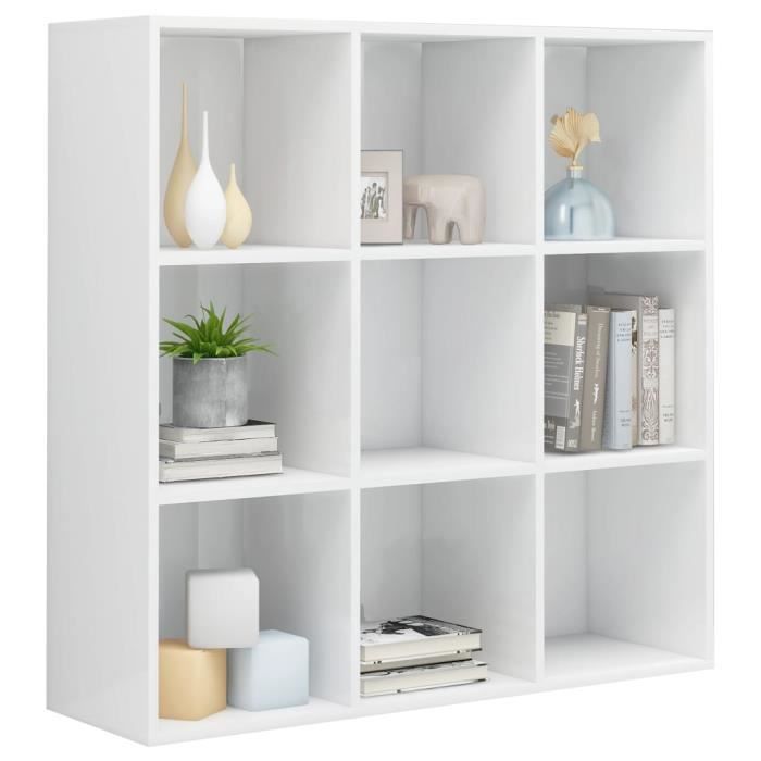 Meuble Etagere Blanc