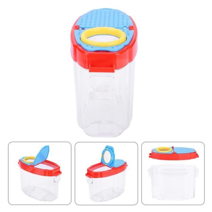 SALALIS Boîte d'observation d'insectes portable avec loupe - idéale ...