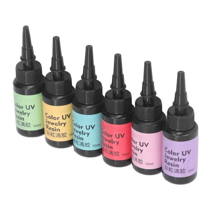 SALUTUYA Resine UV 10ml: Facile à utiliser, durcissement rapide, couleurs vives - Cdiscount ...