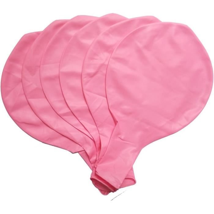 Ballon Gonflable Géant Baudruche Latex 36", 6Pcs Rose[J1684 ...