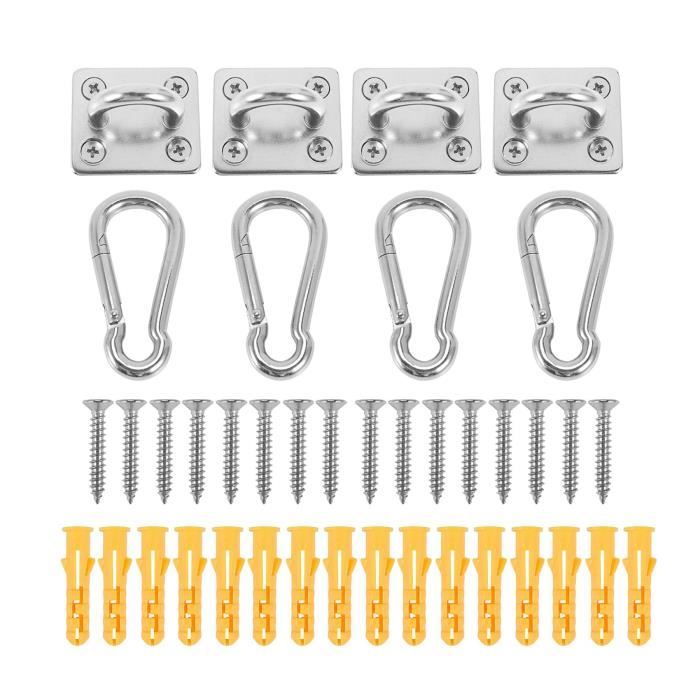 4 Pcs Plafond et Tenture Murale MatéRiel Accessoire 304 en Acier ...