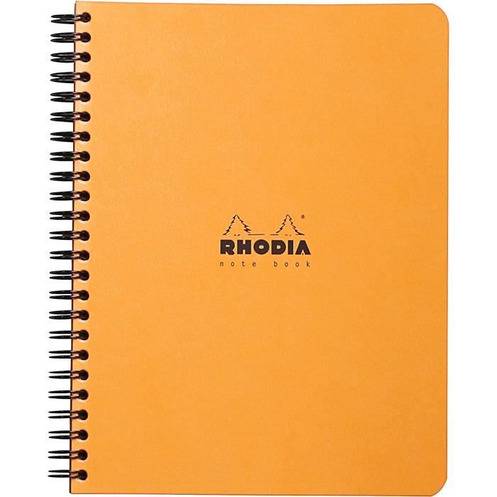 RHODIA 19342C - Cahier à Spirale (Reliure Intégrale) Notebook - A5 ...