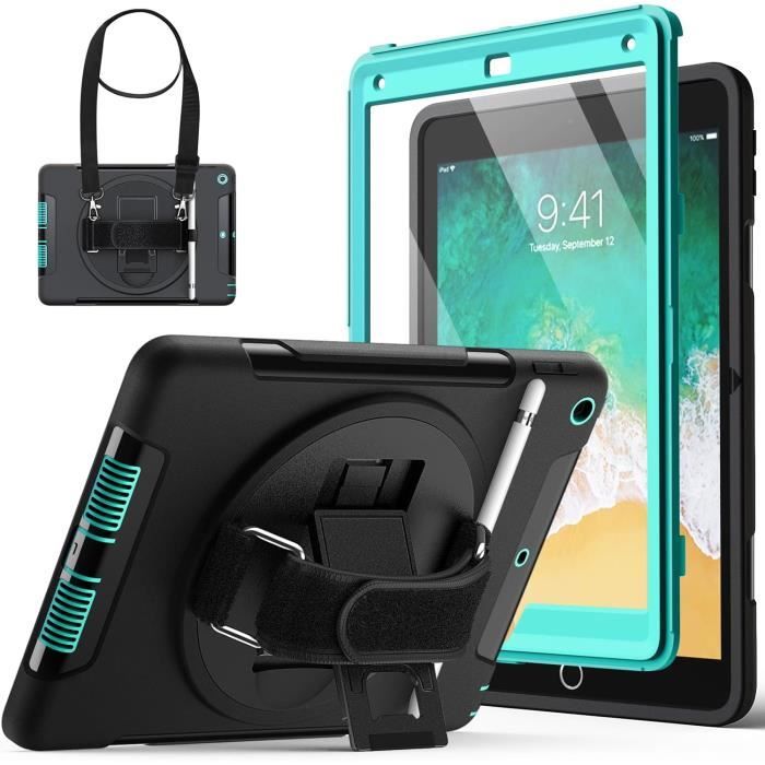 Étui Pour Ipad 9,7 Pouces (6Ème-5Ème Génération, Modèle 2018-2017) Avec ...