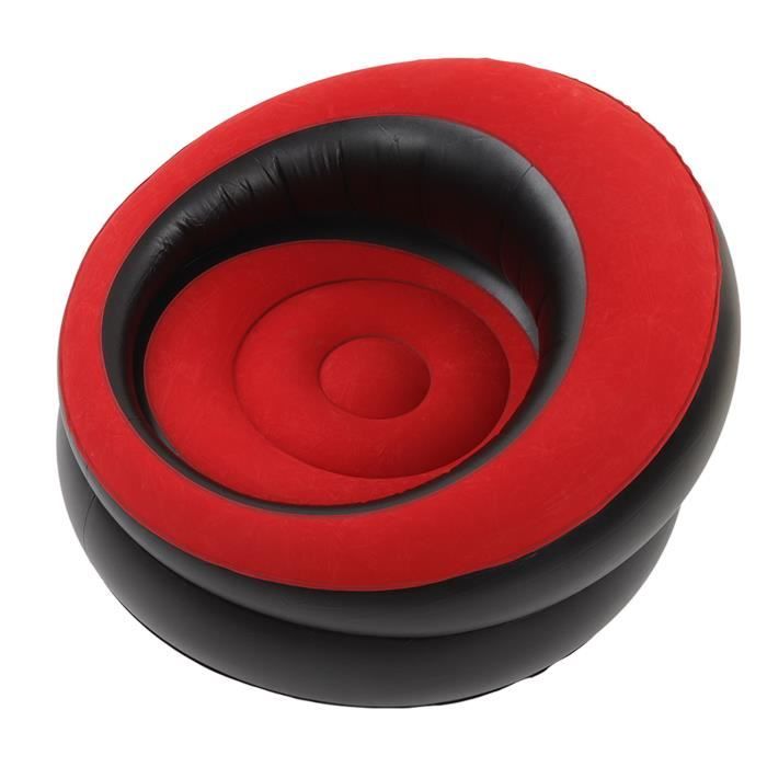 Chaise longue gonflable Canapé gonflable flocage Air canapé Simple ...