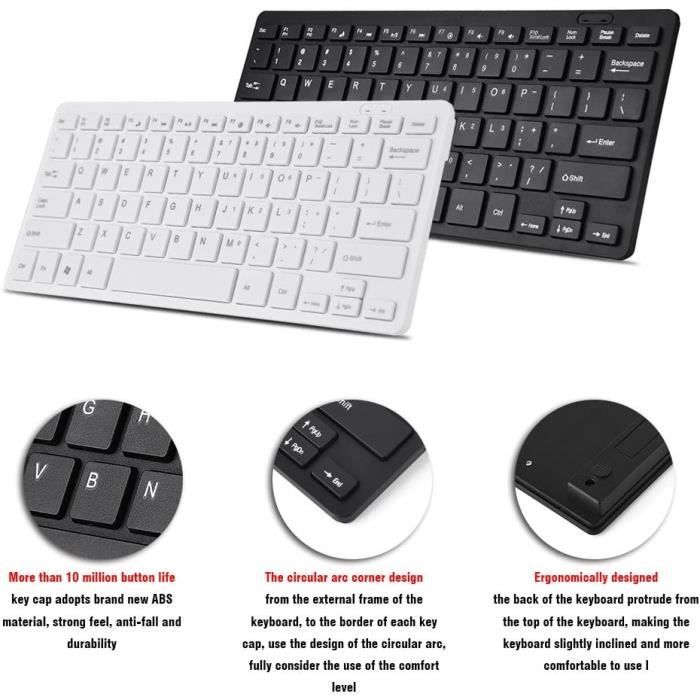 Mini Clavier, Mini-Clavier Filaire Usb, Petit Clavier D'Ordinateur ...