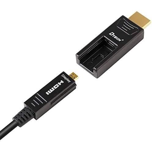 Câble Hdmi À Fibre Optique De 8 M 4K 60 Hz Yuv 444 18 Gbit-S Haute ...