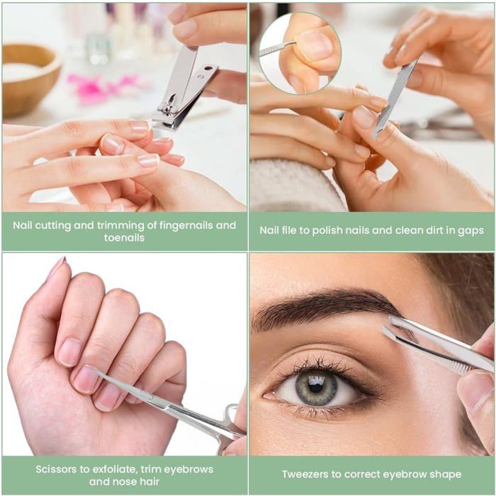 Kit Manucre Pedicure Coupe Ongle,16pc Kit Manucre Pedicure Coupe Ongle ...