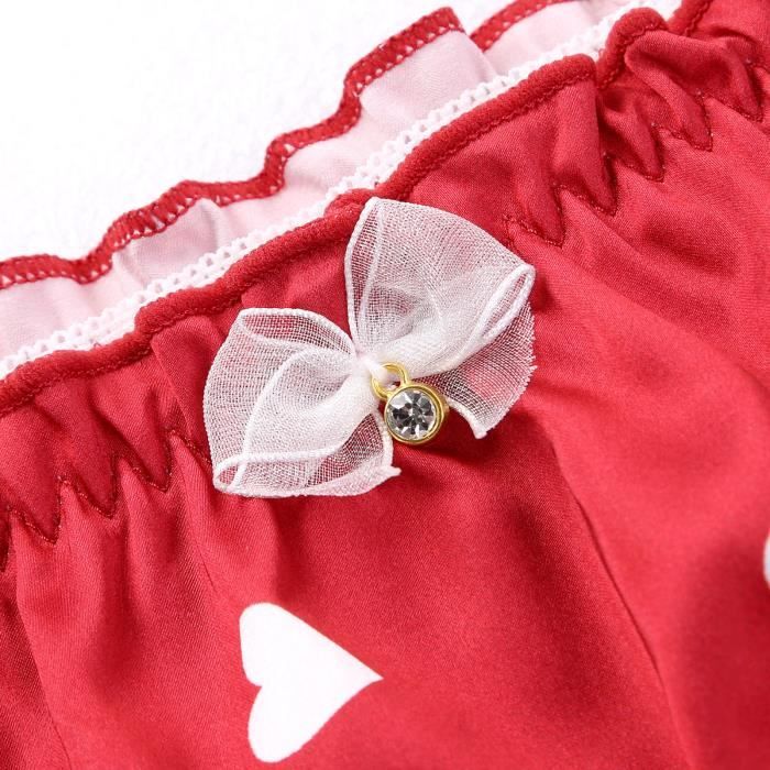 Iiniim Homme Sissy String Sous-Vêtements Imprimé Coeurs Slip Taille ... Iiniim Homme Sissy String Sous-Vêtements Imprimé Coeurs Slip Taille ...