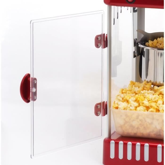Elite Gourmet EPM 250 Machine a pop corn carnaval retro lumiere chauffante 2 5 oz rouge Cdiscount Electromenager