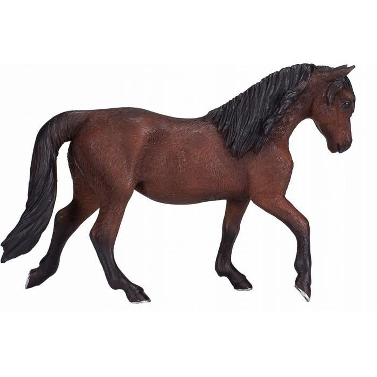 Mojo Animal Planet Cheval Morgan brun foncé 381021 Figurine XL ...