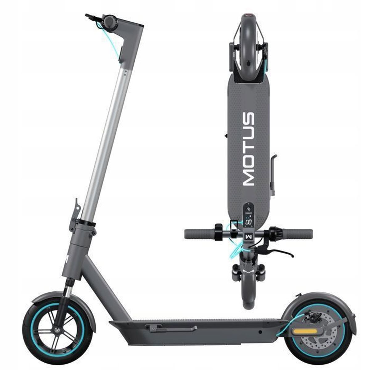 Motus Scooty 10" Plus Trotinette Electrique | 60km Autonomie | 36V 15Ah ...