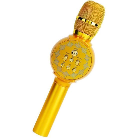 Microphone tenu dans la main, micro sans fil de téléphone portable ...