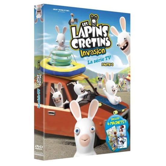 DVD Les lapins crétins : invasion, vol. 3 - Cdiscount DVD