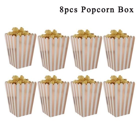 Style 13 -Boîte à Popcorn dessin animé, boîtes cadeaux à bonbons, sacs ...