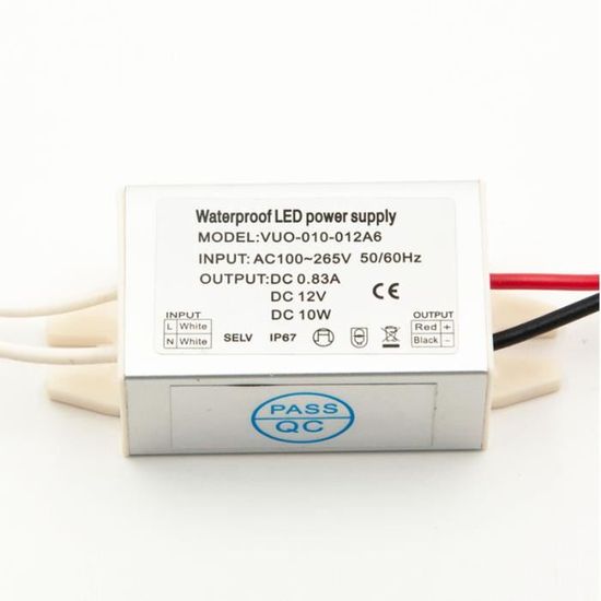 Mini électronique Transformateur 10W 12V convertisseur IP67 - Cdiscount ...