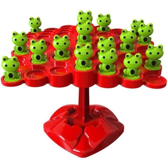 Jeu de société - ÉQUILIBRÉ - Grenouille d'arbre - Cadeau éducatif - 2 joueurs - Pour enfants à ...