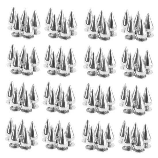 Cône rivets punk style alliage Spikes STANCHES DIY Rivets décoratifs ...