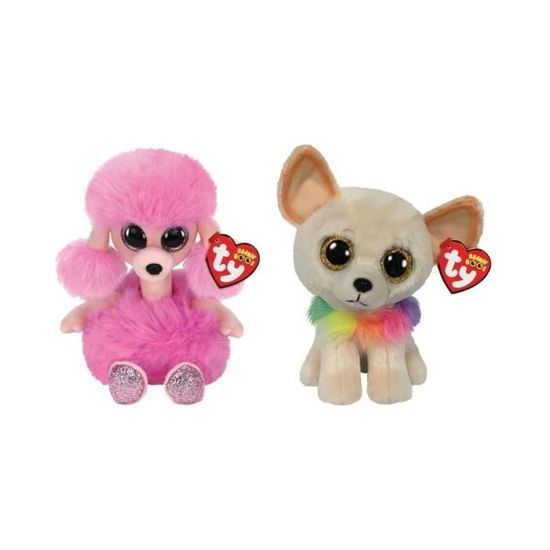 Ty - Peluches - Beanie Boo's - Camilla Poodle & Chewey Chihuahua ...