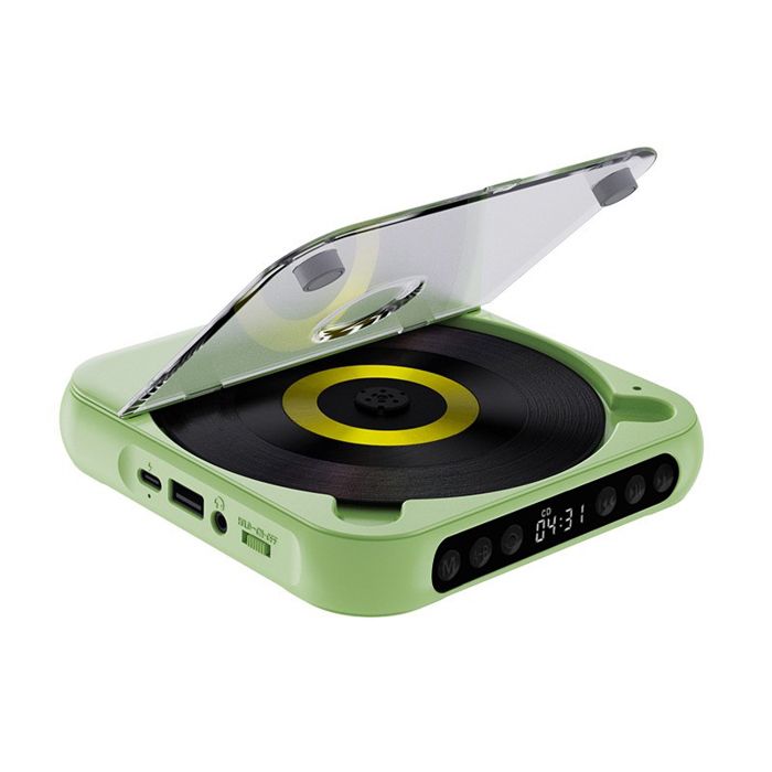 Lecteur CD Bluetooth - Mini Lecteur CD Portable, Fin et Léger ...