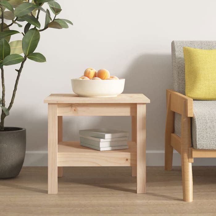 Lemon Petite Table Pour salon - vidaXL - Table basse 45x45x40 cm ,bois ...