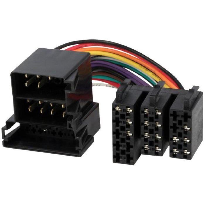 Fiche autoradio ISO 36PIN femelle vers ISO 26PIN male Opel - ADNAUTO ... Fiche autoradio ISO 36PIN femelle vers ISO 26PIN male Opel - ADNAUTO ...