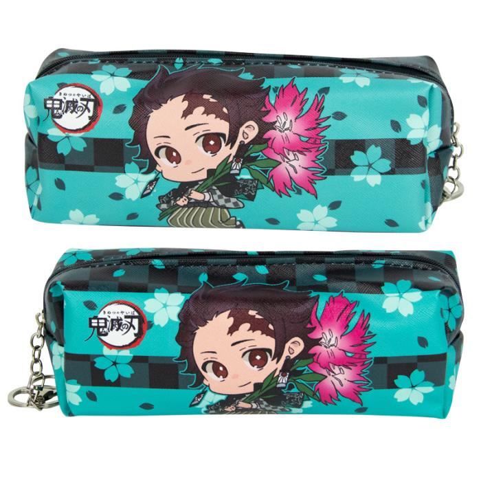 B Huatanzhilang - Anime Demon Slayer Pencil Case Wallet Storage Bag ...