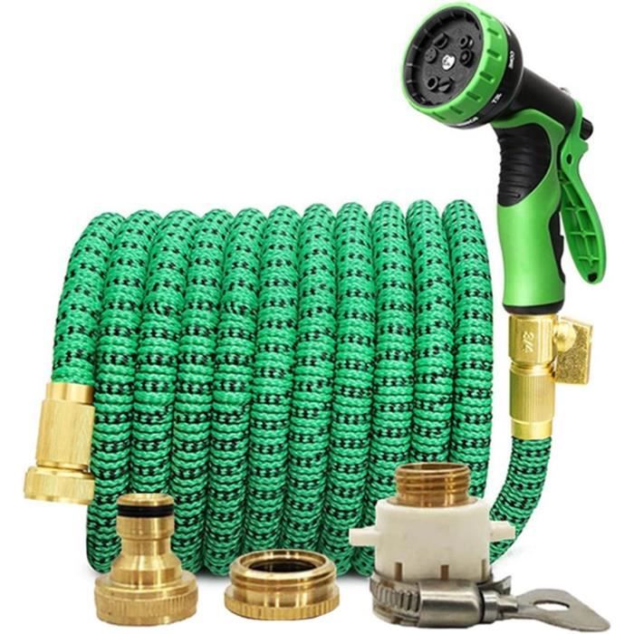 Tuyau D'Arrosage Extensible Tuyau D'Eau De Jardin Extensible À Haute ...