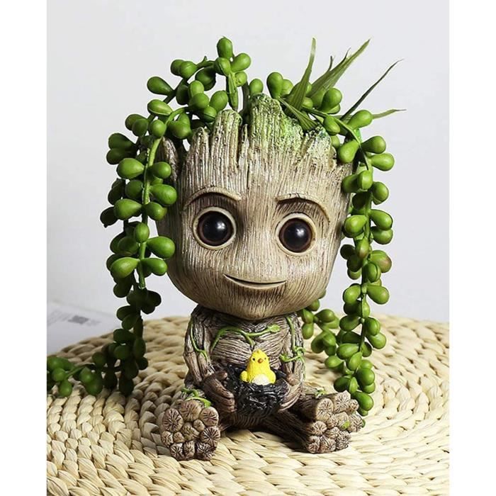 Ecosides Bébé Groot Pot De Fleurs,Baby Groot Pot À Plantes Succulentes ...