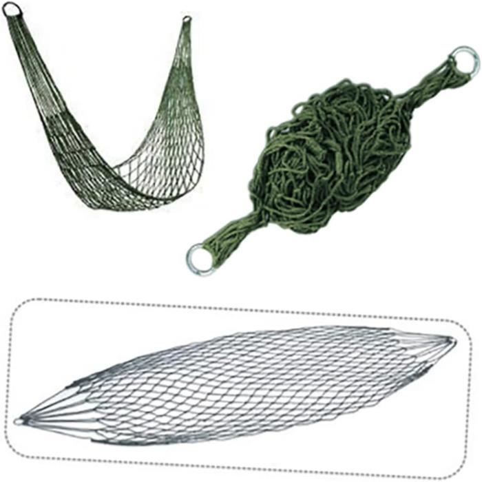 Hamacs 1 Pc Hamac Pliant Hamac En Nylon Hamac Extérieur Hamac Portable ...