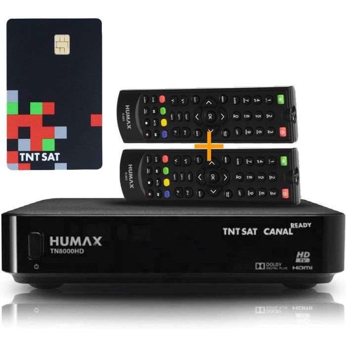 Récepteur Satellite TNTSAT TNT Décodeur - + TNTSAT Carte + Cable HDMI 1 ...