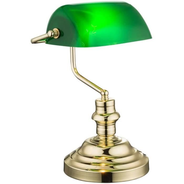 Lampe de bureau des lampe banquiers de la lampe antique table rétro ...