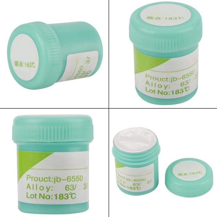 Pâte à souder Jb-6550 Solder Paste Cream Soldering Tin Flux Sn63 / Pb37 ...